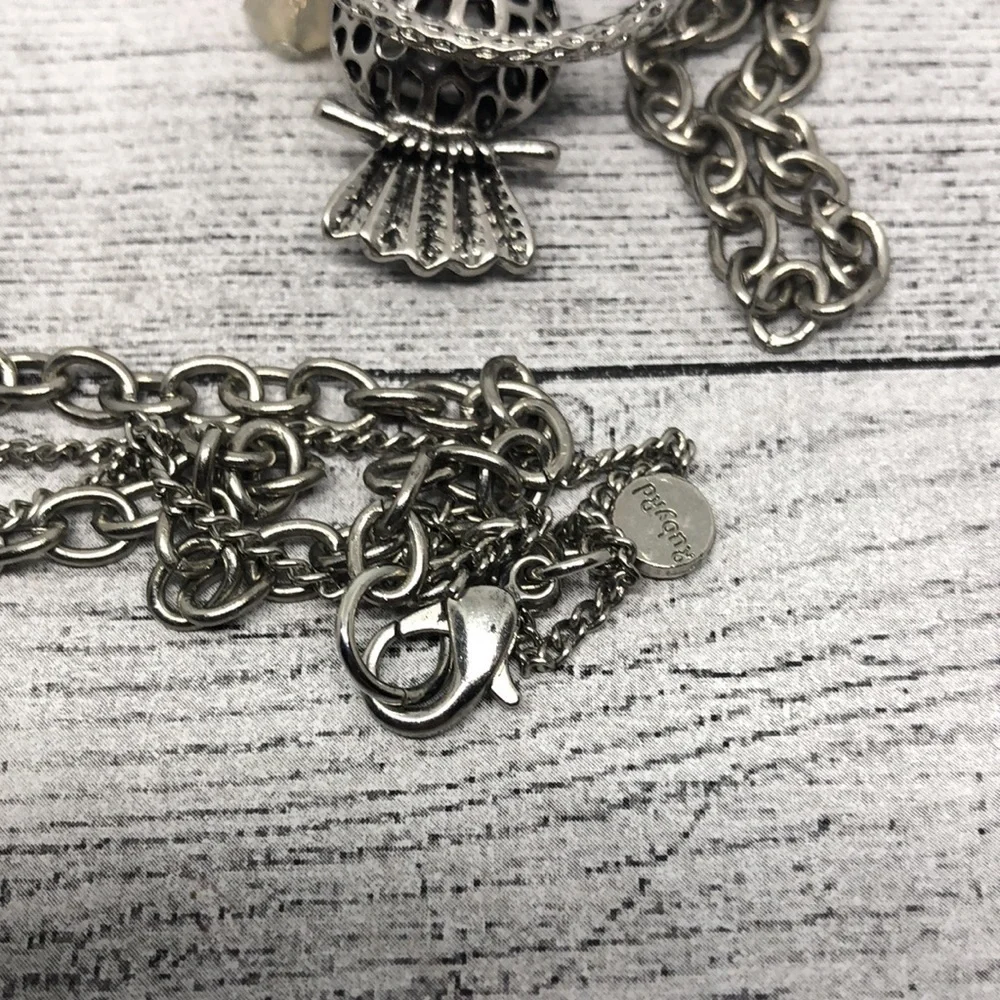 Ruby Rd. | Jewelry | Ruby Rd Two Strand Chain Owl Charm Necklace | Poshmark